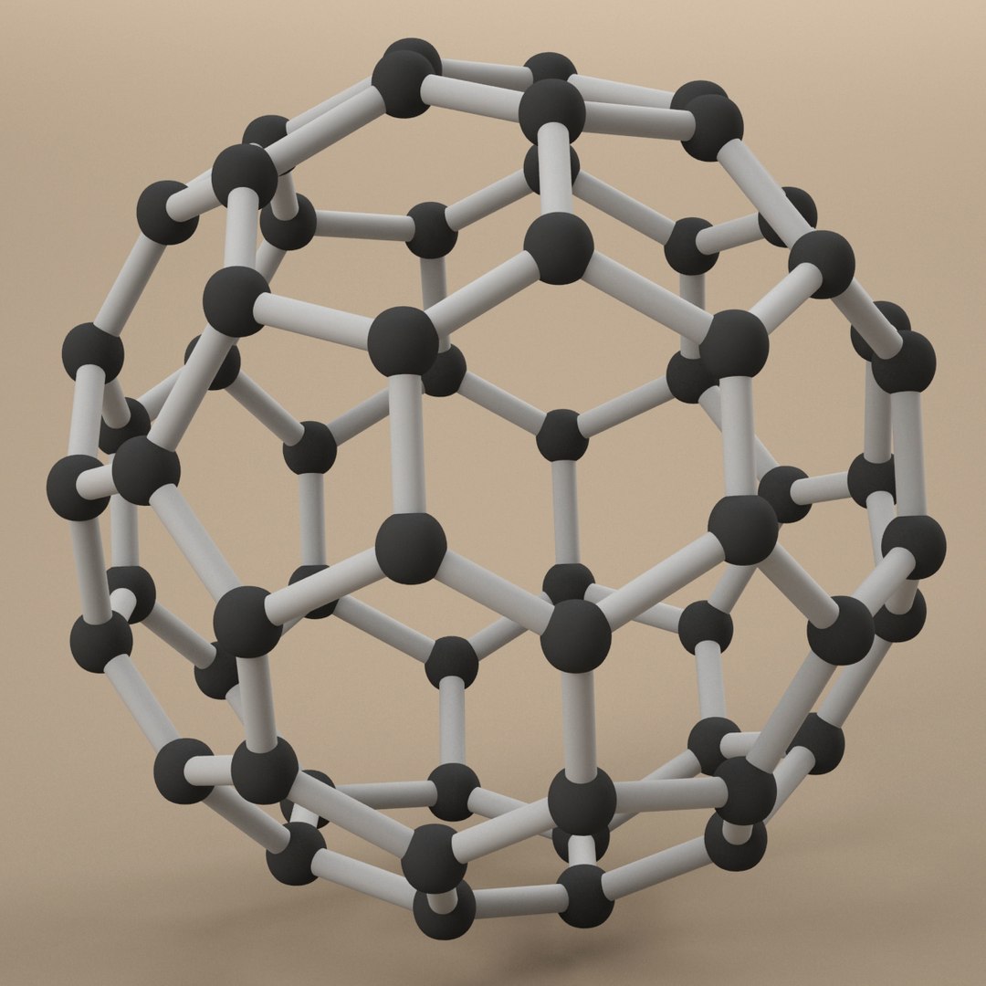 3d Carbon Structures Graphene Model