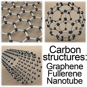 fullerene structure 3d