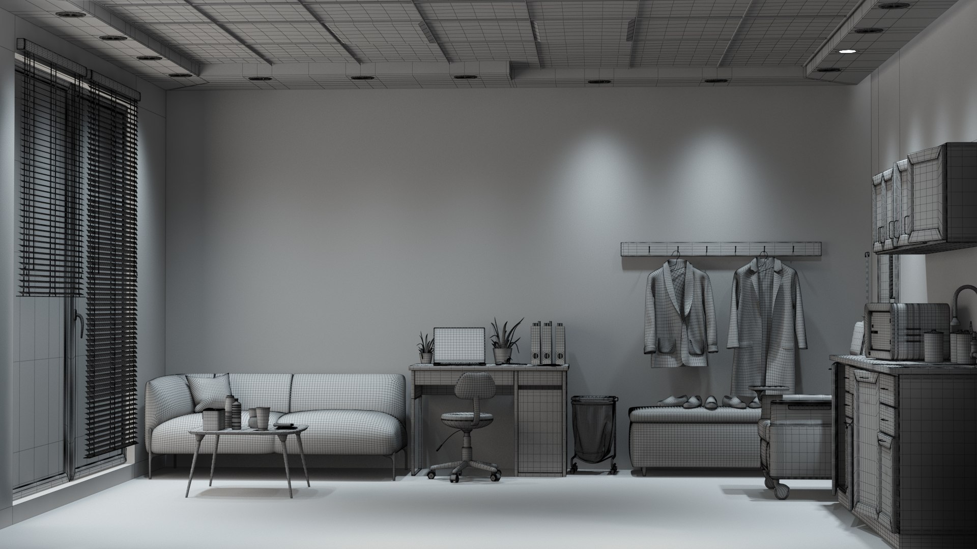 Exam room doctor 3D model - TurboSquid 1641865