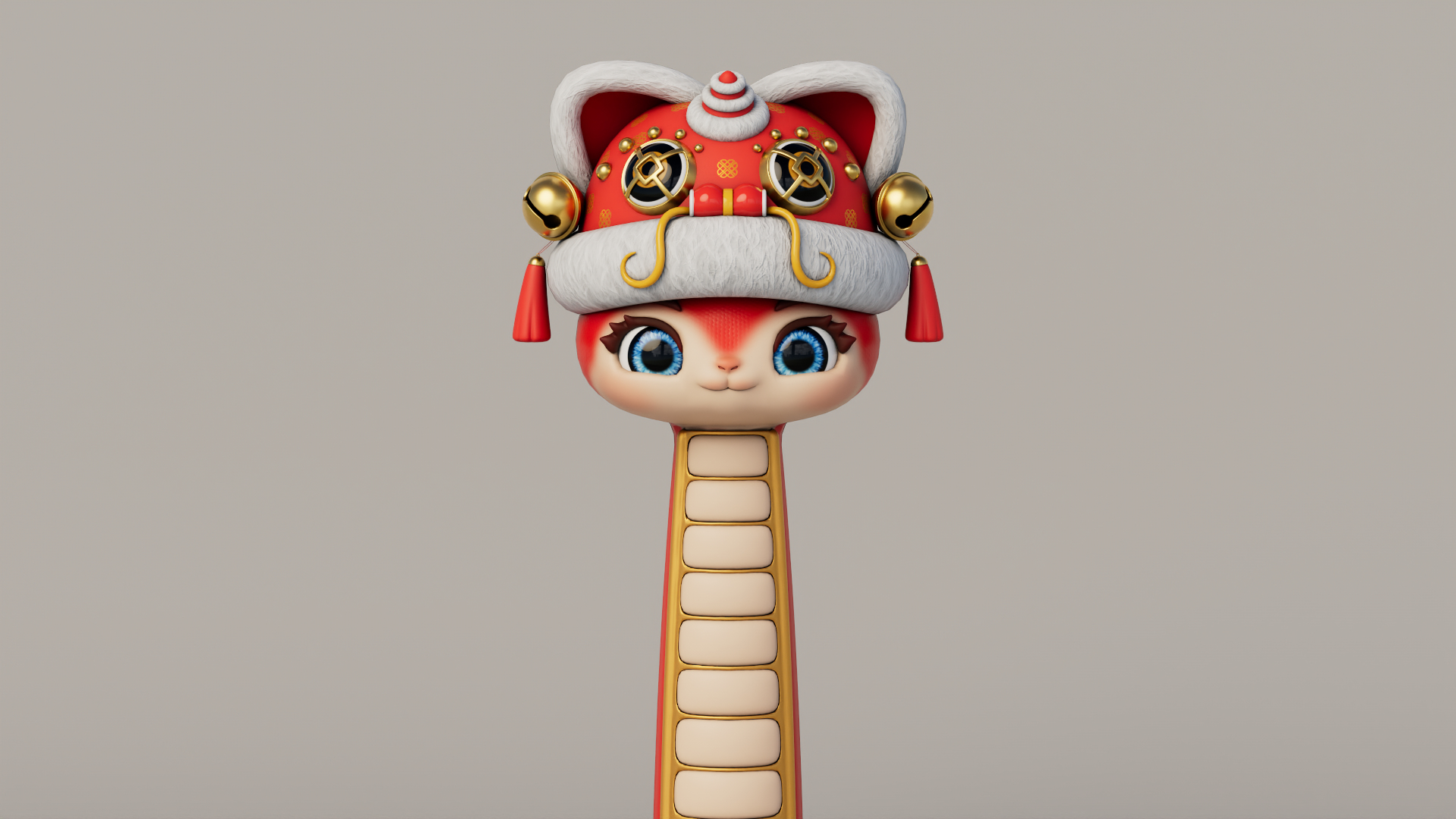 Rigged Cartoon Snake 3D Model - TurboSquid 2232582