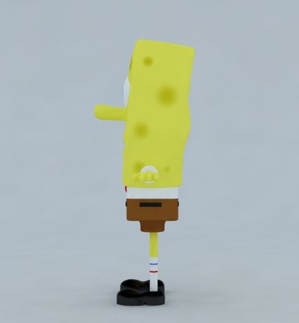 3d Model Spongebob Squarepants