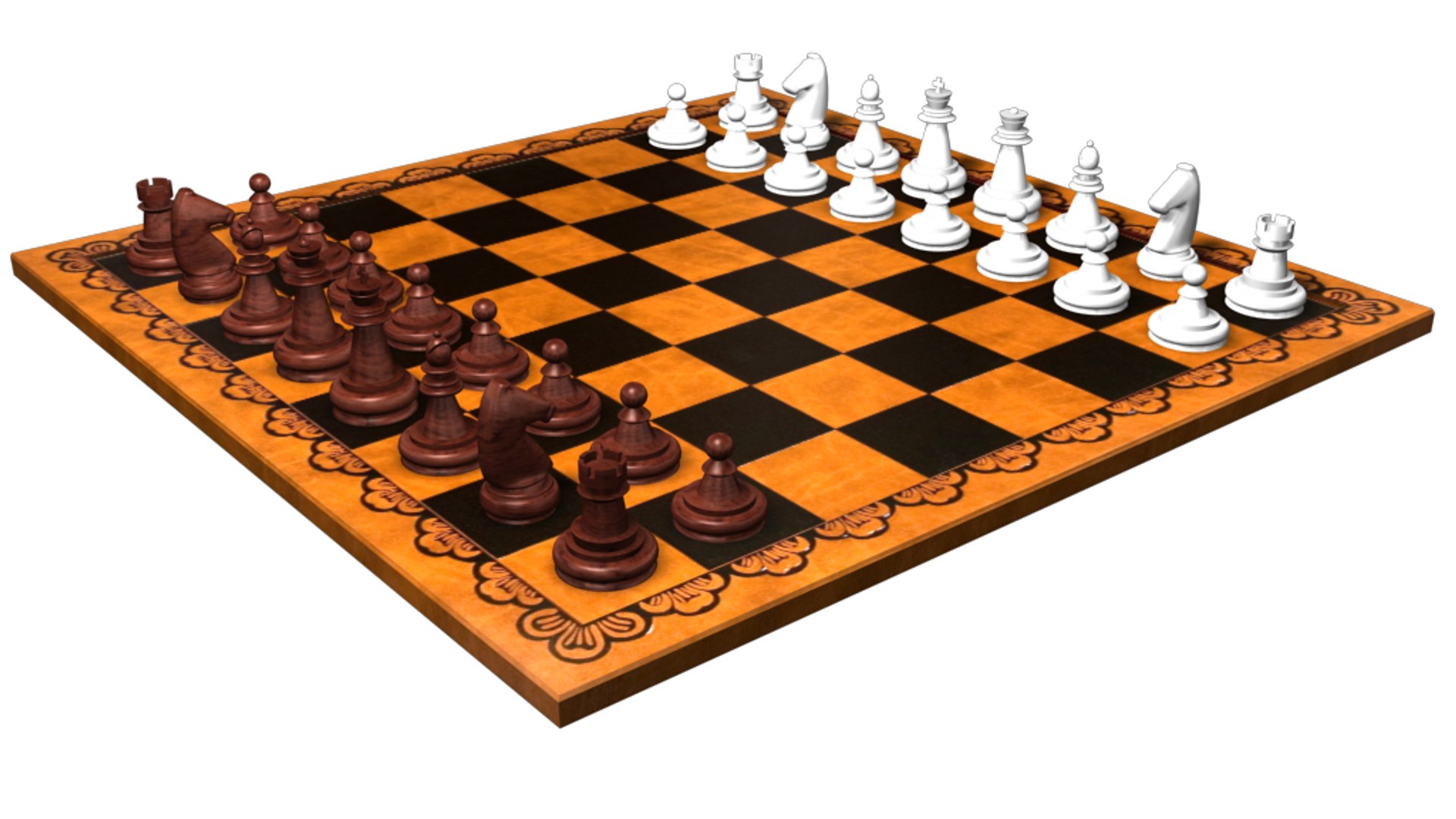 Chess Games 3d Model
