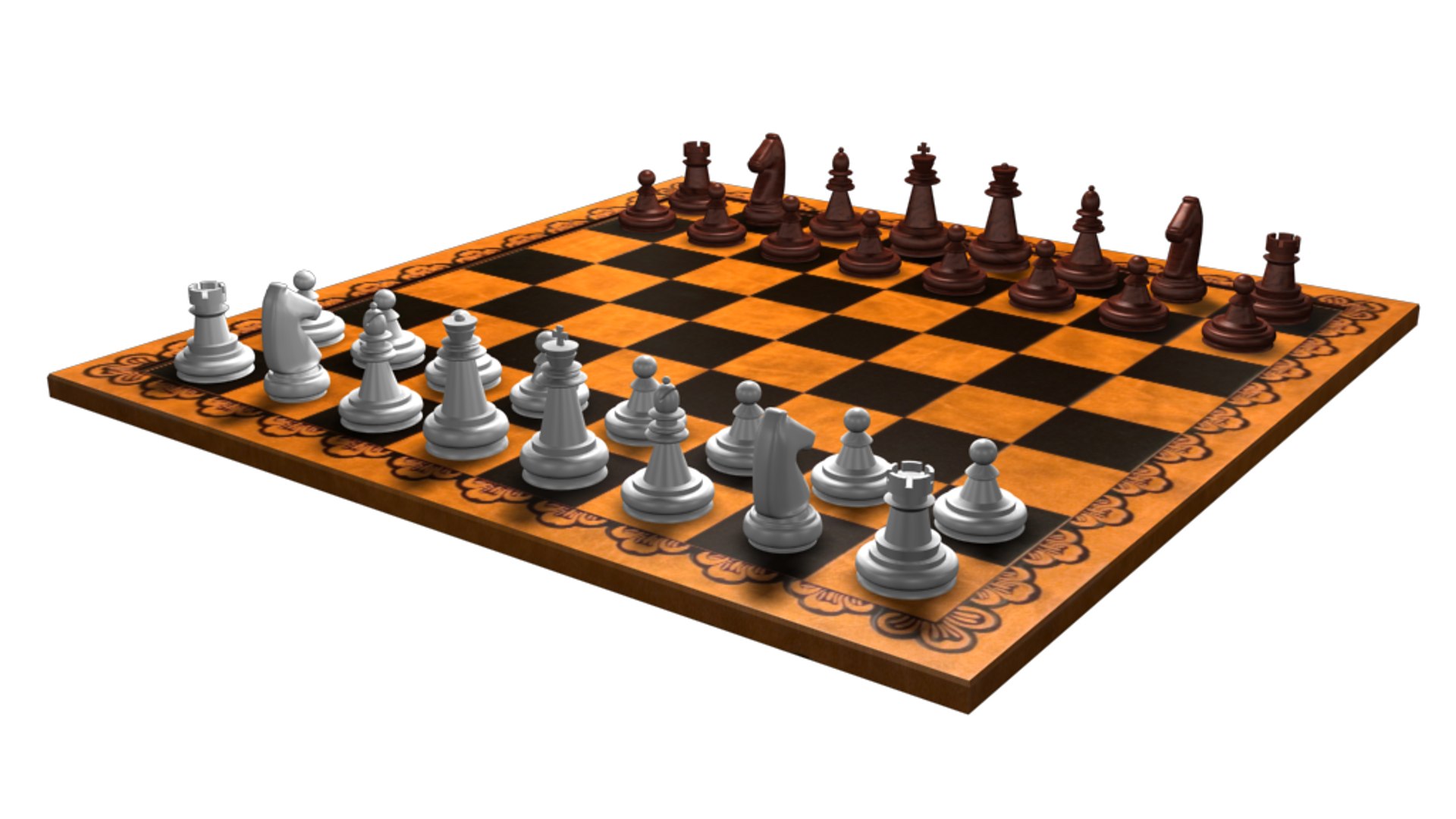 Chess Games 3d Model