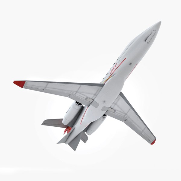 bombardier learjet 85 airplane 3d model