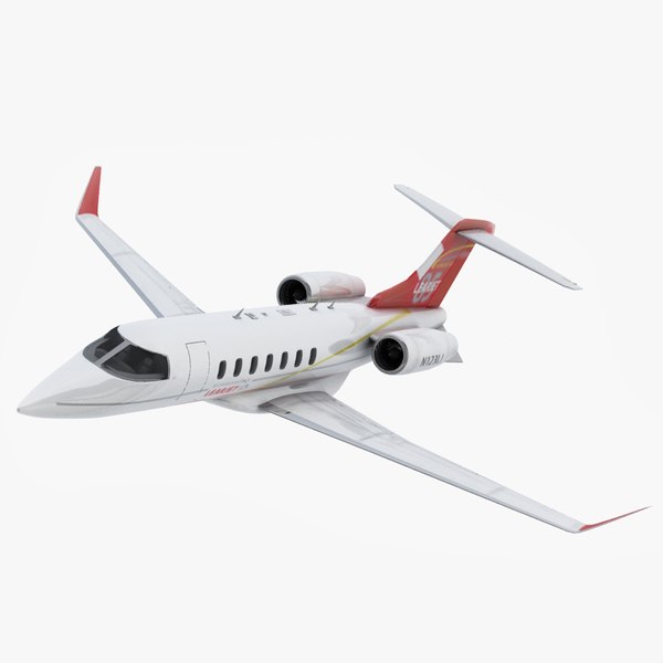 bombardier learjet 85 airplane 3d model