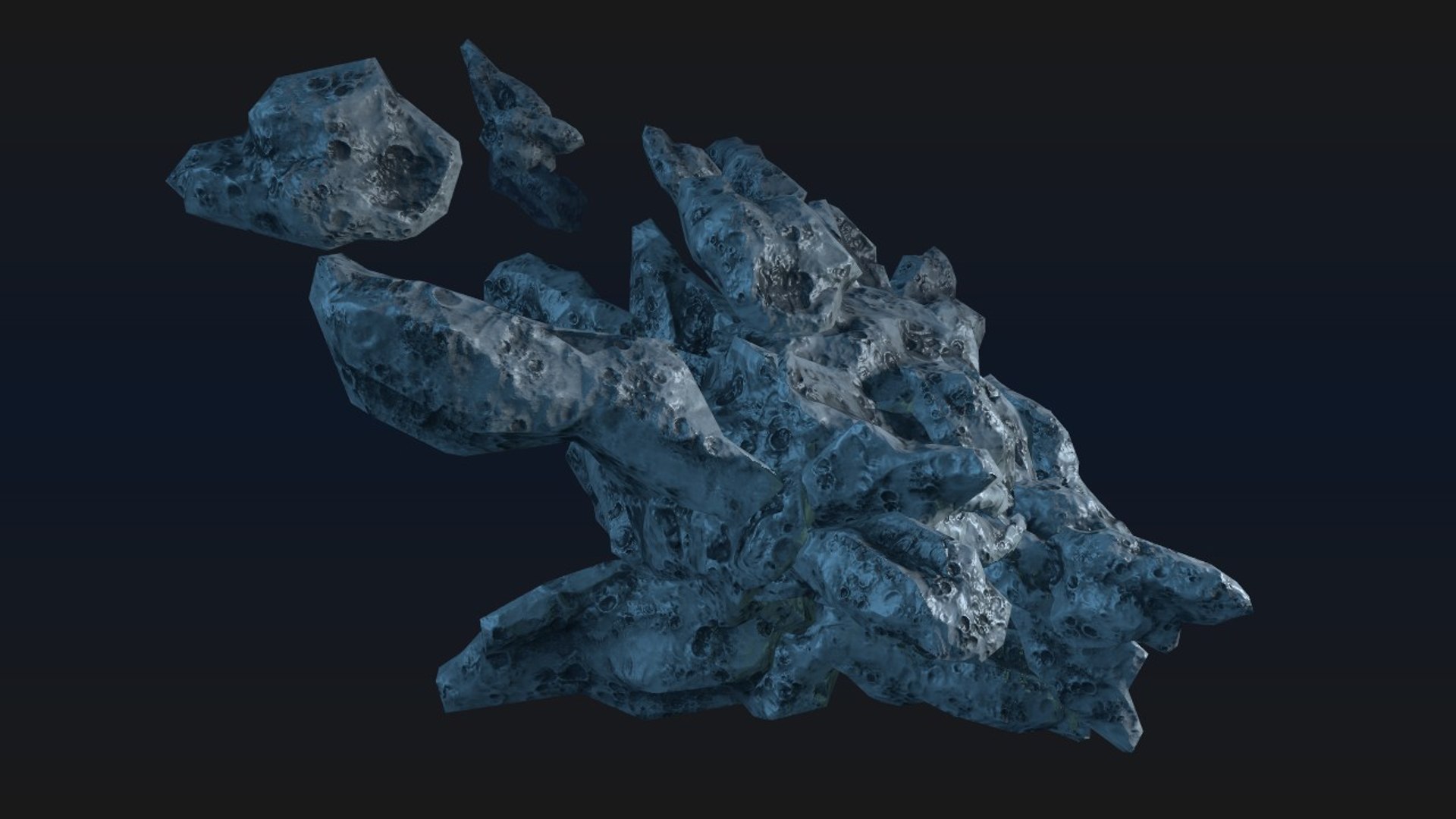 3d Model Asteroids