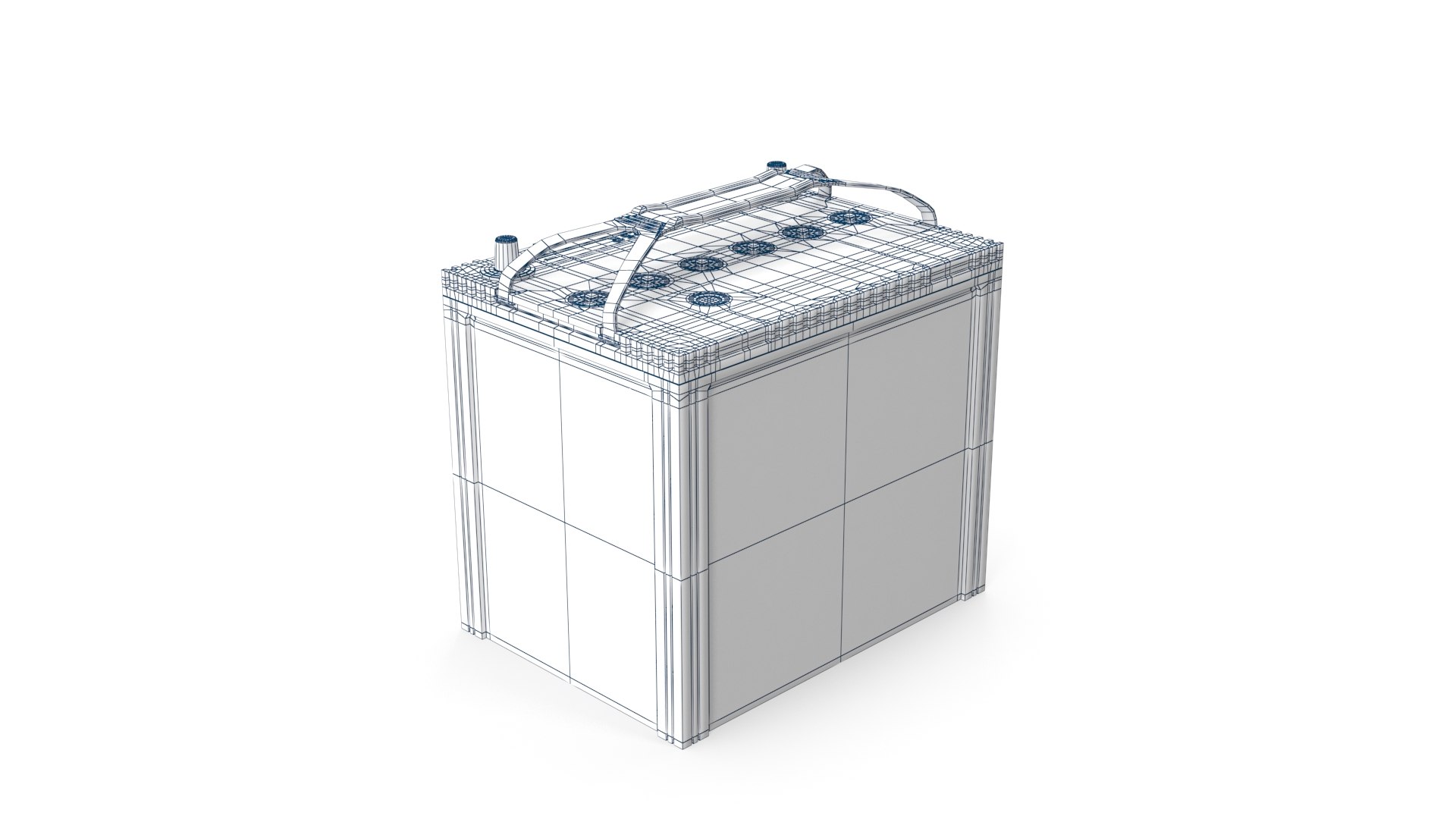 Car Battery 3D Model - TurboSquid 2048221