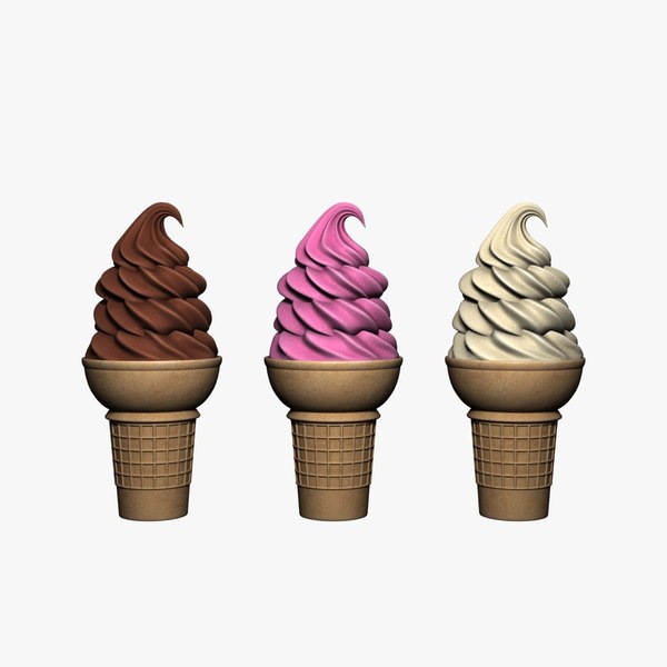 modelo 3d Cone Ice Cream - TurboSquid 2002049