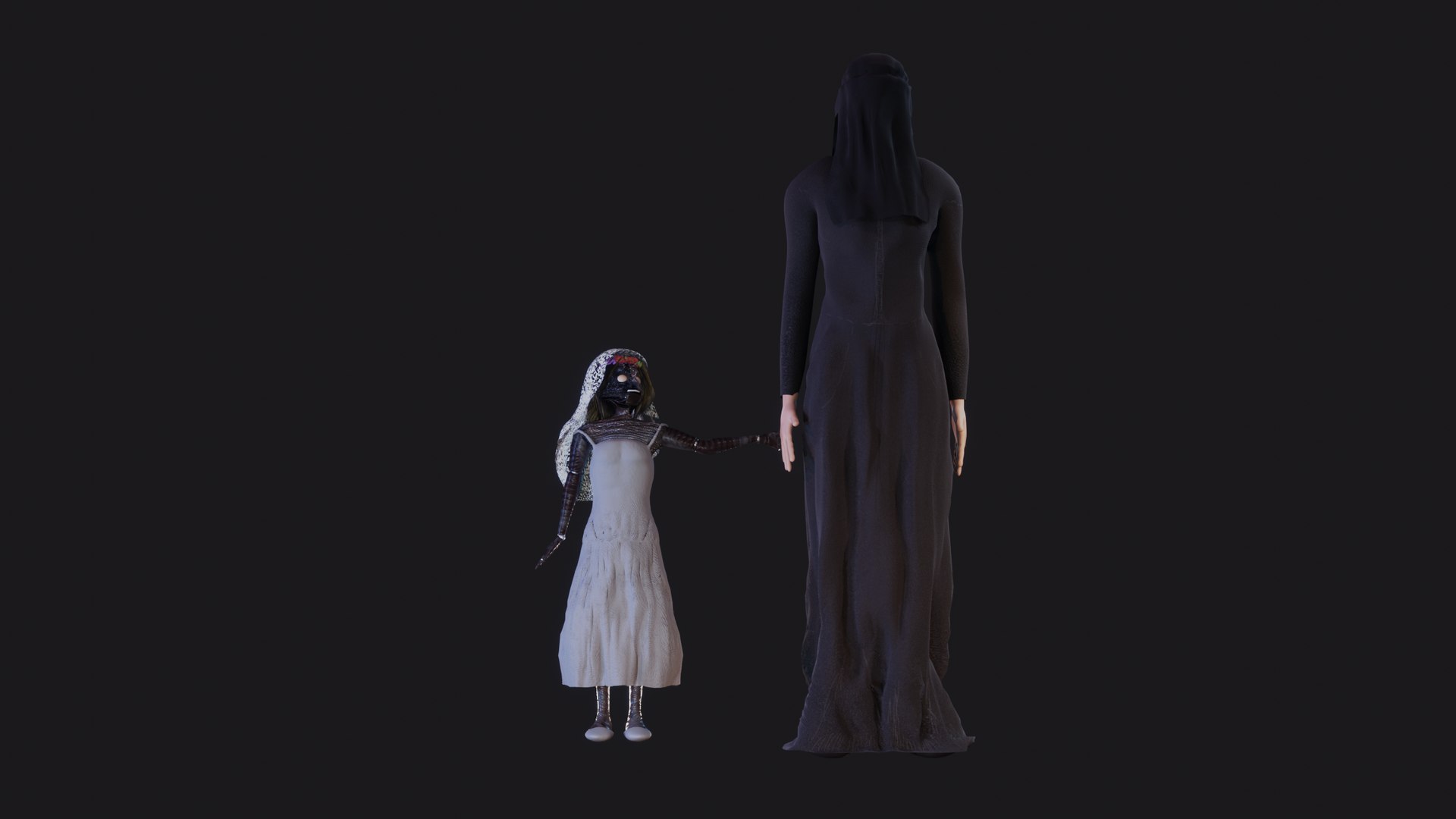3D Donna Beneviento And Angie Resident Evil Village Model - TurboSquid ...