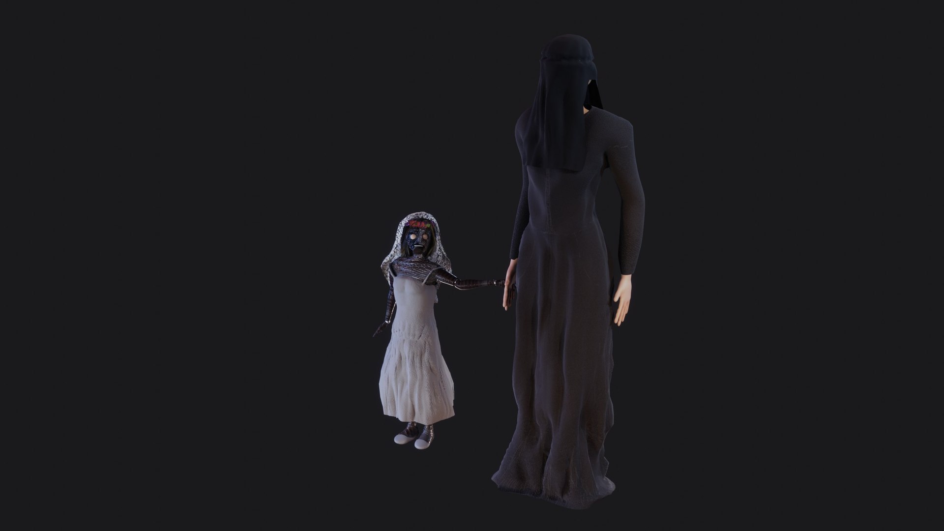 3D Donna Beneviento And Angie Resident Evil Village Model - TurboSquid ...