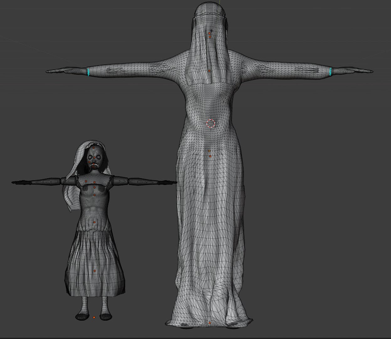 3D Donna Beneviento And Angie Resident Evil Village Model - TurboSquid ...