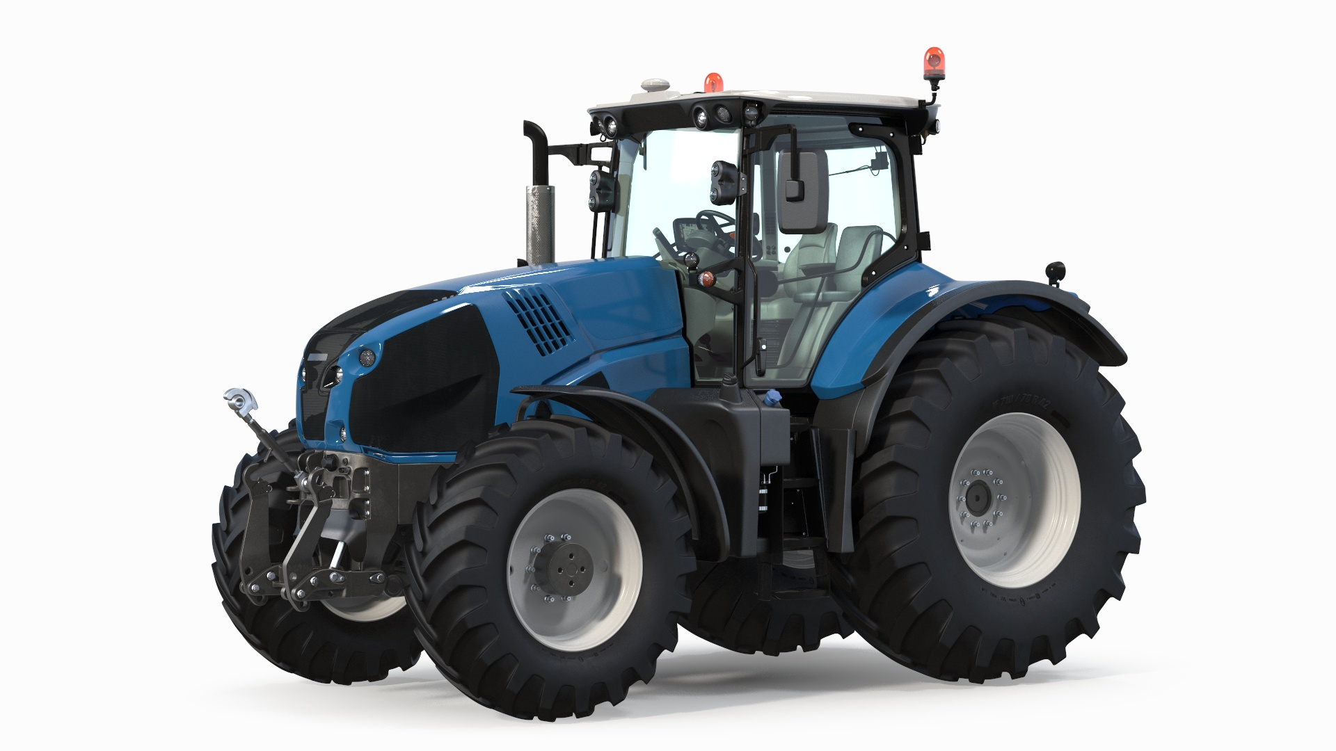 3D New Tractor Generic Rigged For Maya - TurboSquid 2065530