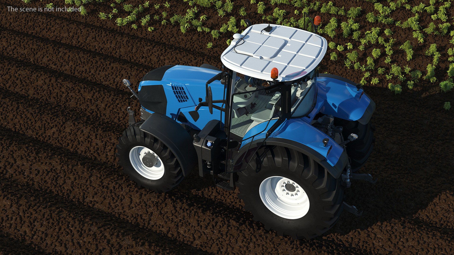 3D New Tractor Generic Rigged For Maya - TurboSquid 2065530