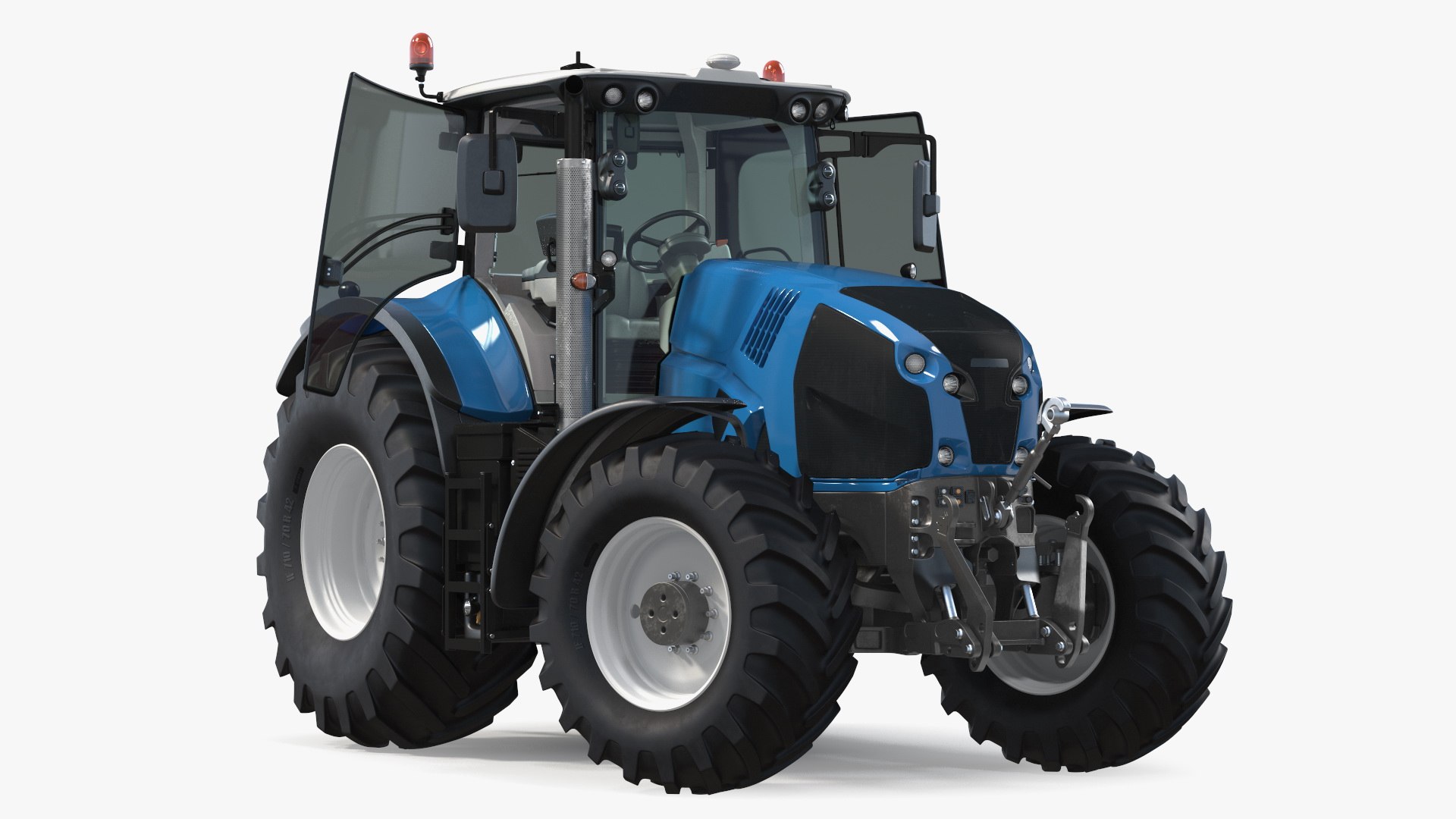 3D New Tractor Generic Rigged For Maya - TurboSquid 2065530