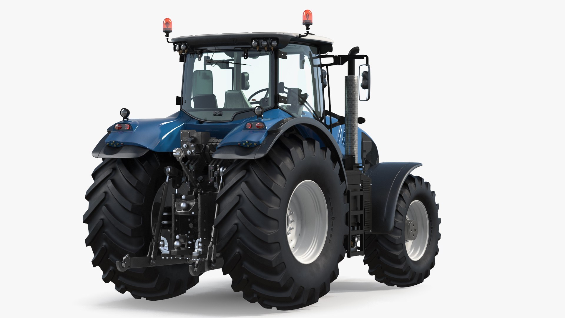 3D New Tractor Generic Rigged For Maya - TurboSquid 2065530