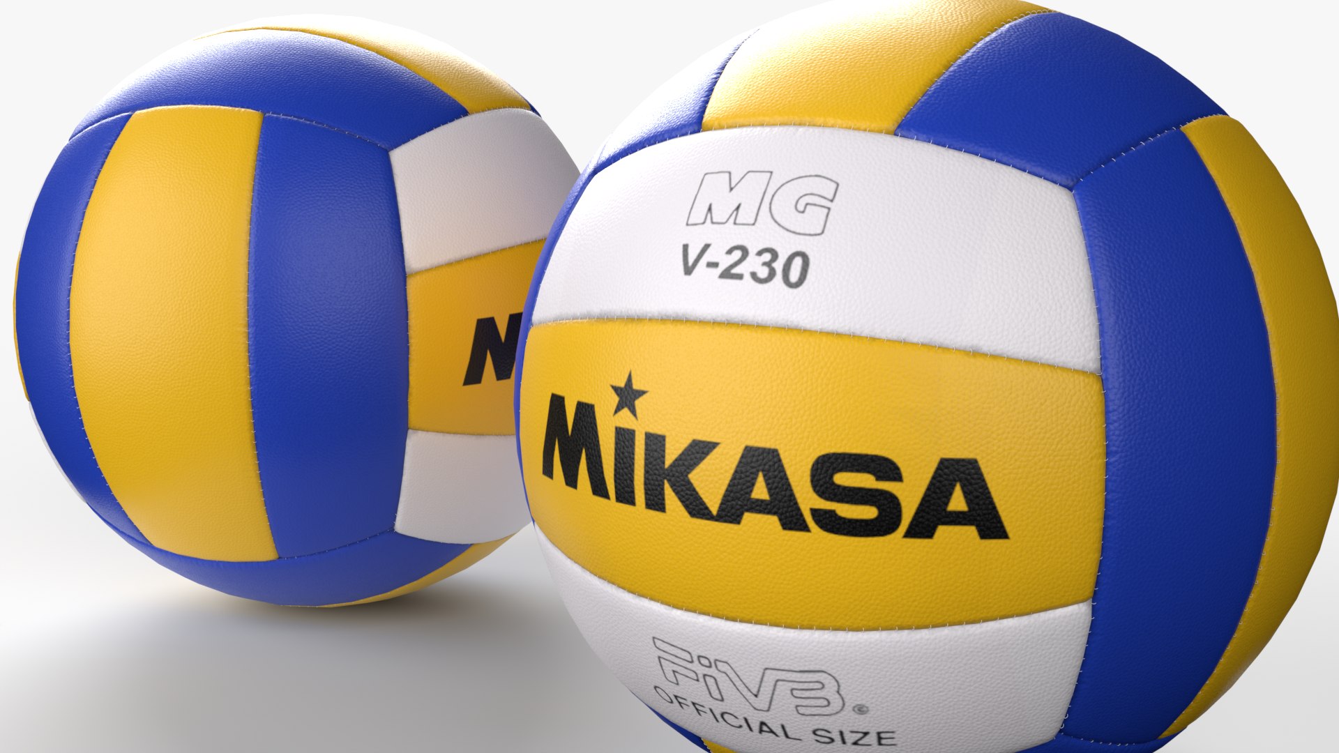 Collection of best Volleyball balls 3D - TurboSquid 2107047