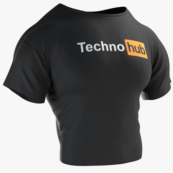 modelo 3d T-shirt Techno Hub - TurboSquid 2081719