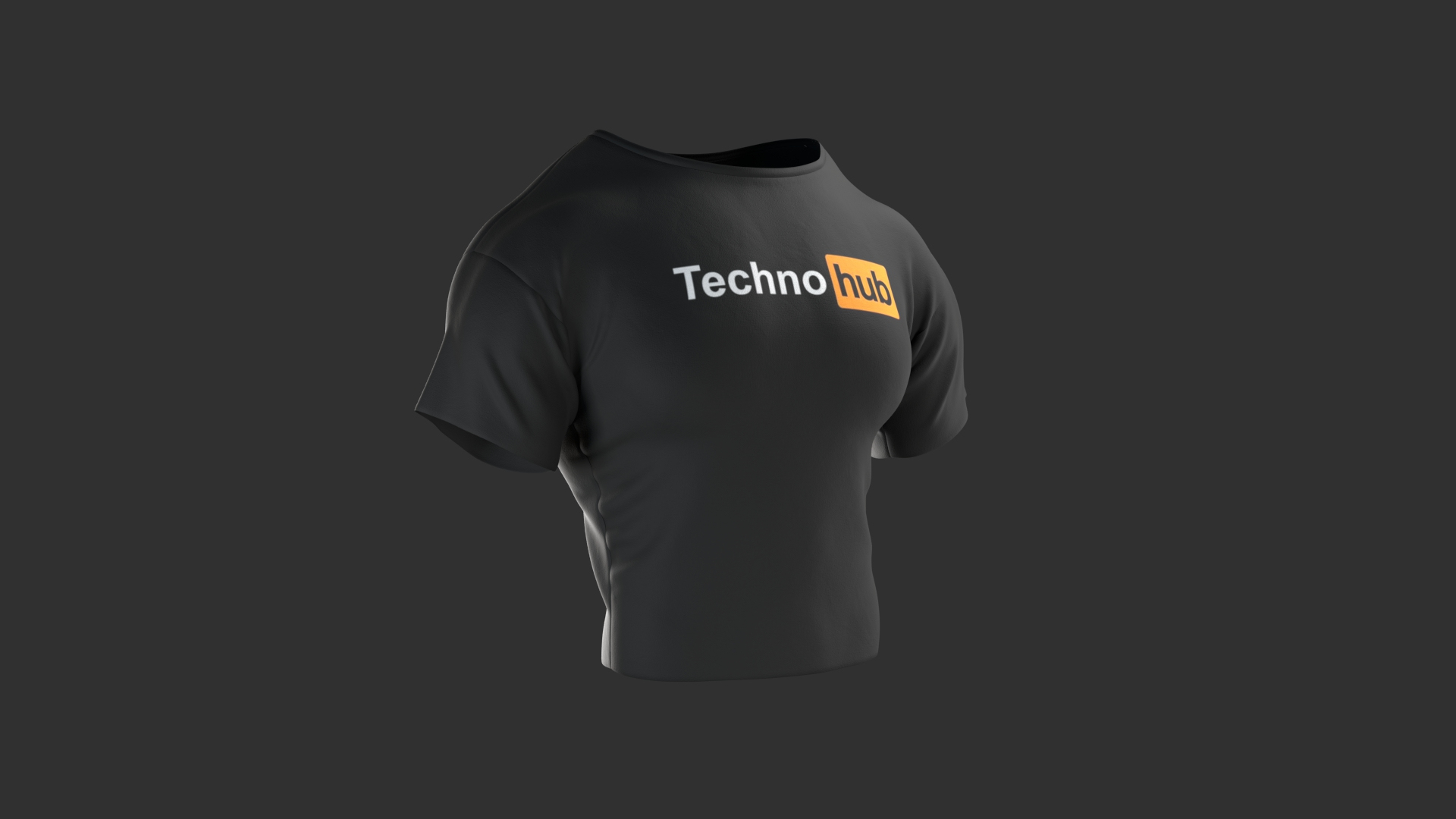 T-shirt Techno Hub 3D Model - TurboSquid 2081719