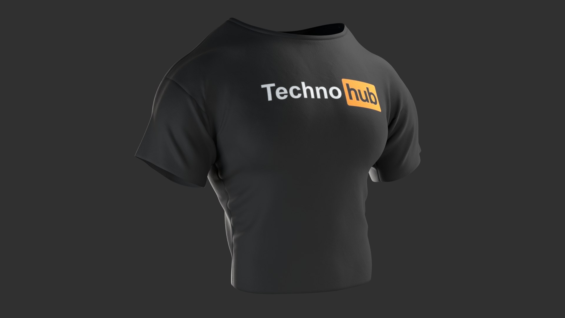 T-shirt Techno Hub 3D Model - TurboSquid 2081719
