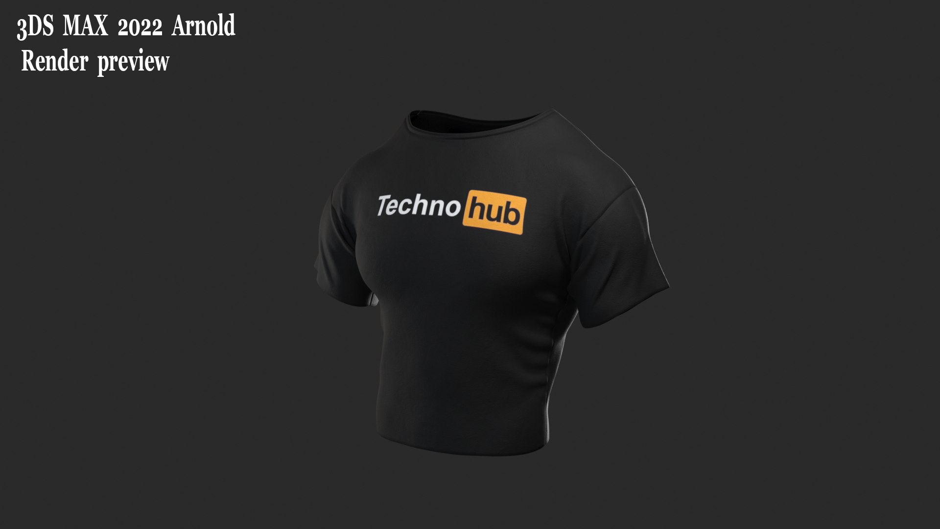 T-shirt Techno Hub 3D Model - TurboSquid 2081719