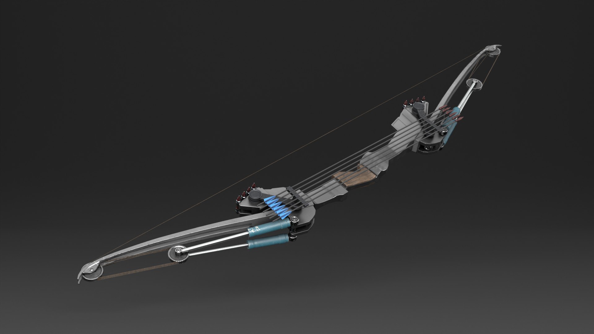 3D модель Compound Bow - TurboSquid 1954434