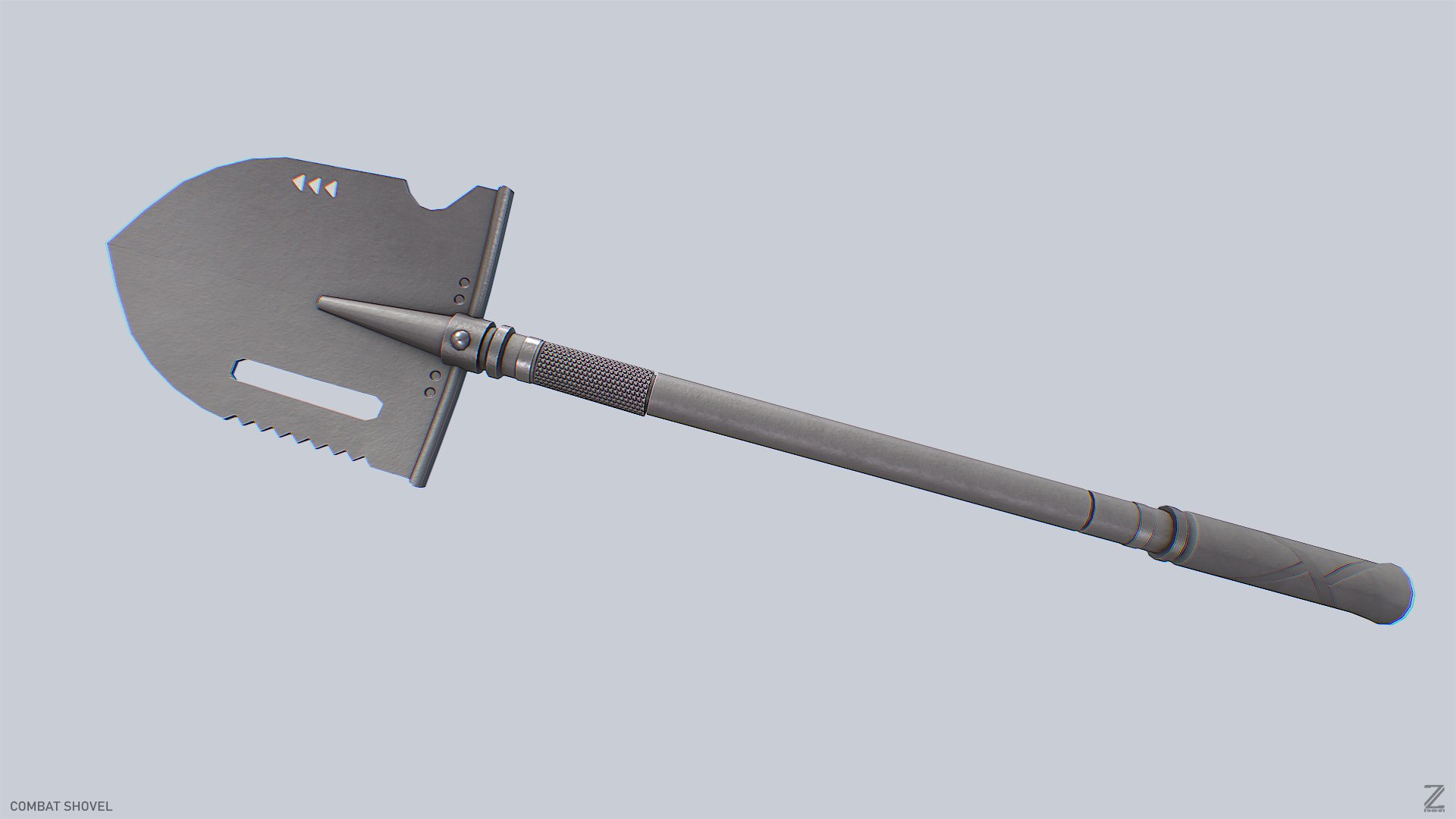 3D Model Combat Shovel Collection - TurboSquid 2381669