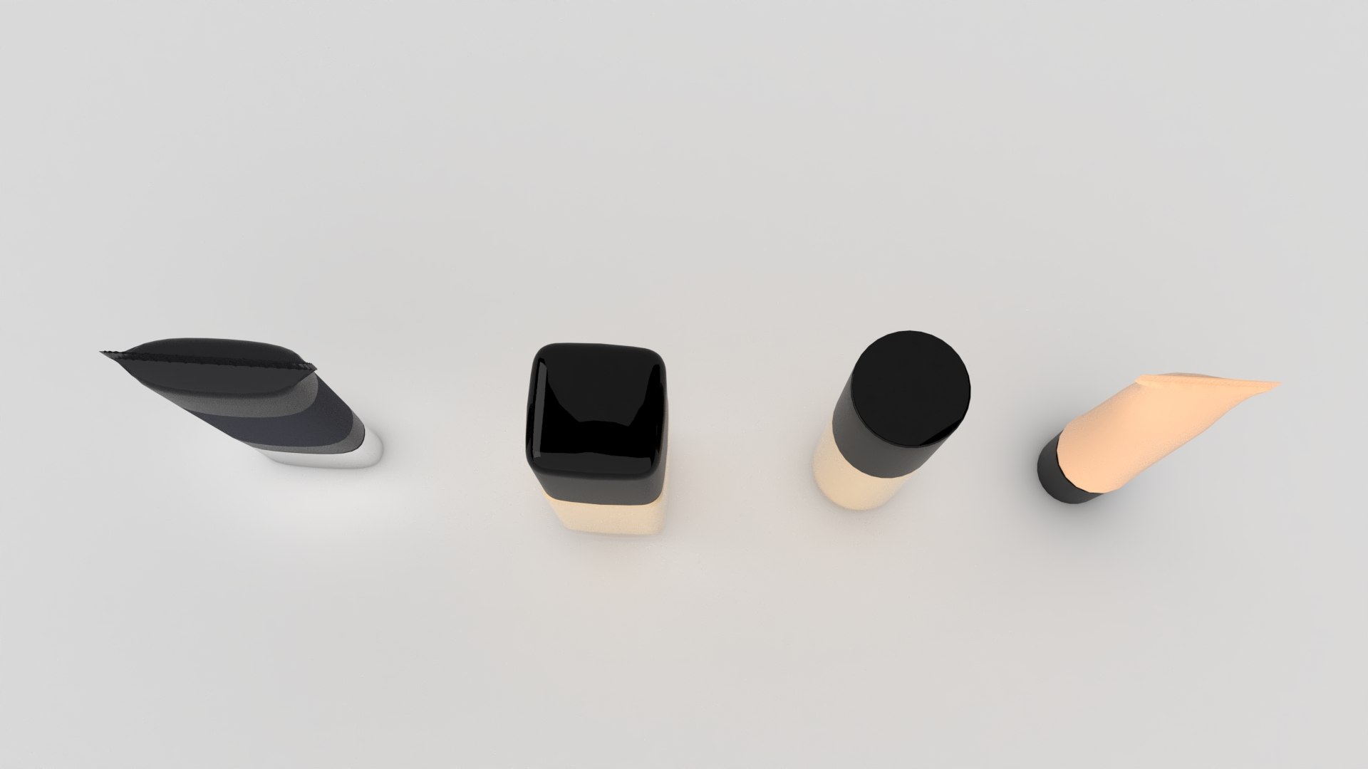 3D Makeup Foundation Products Model - TurboSquid 2036008