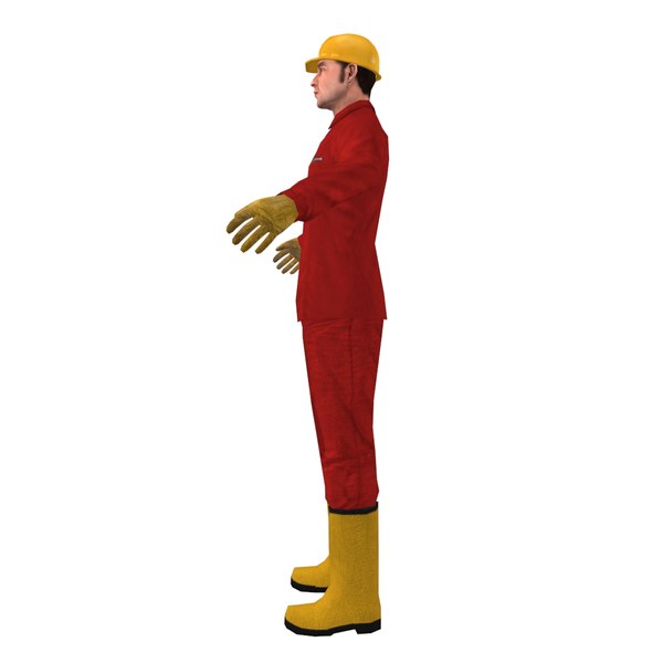 worker man 3d max
