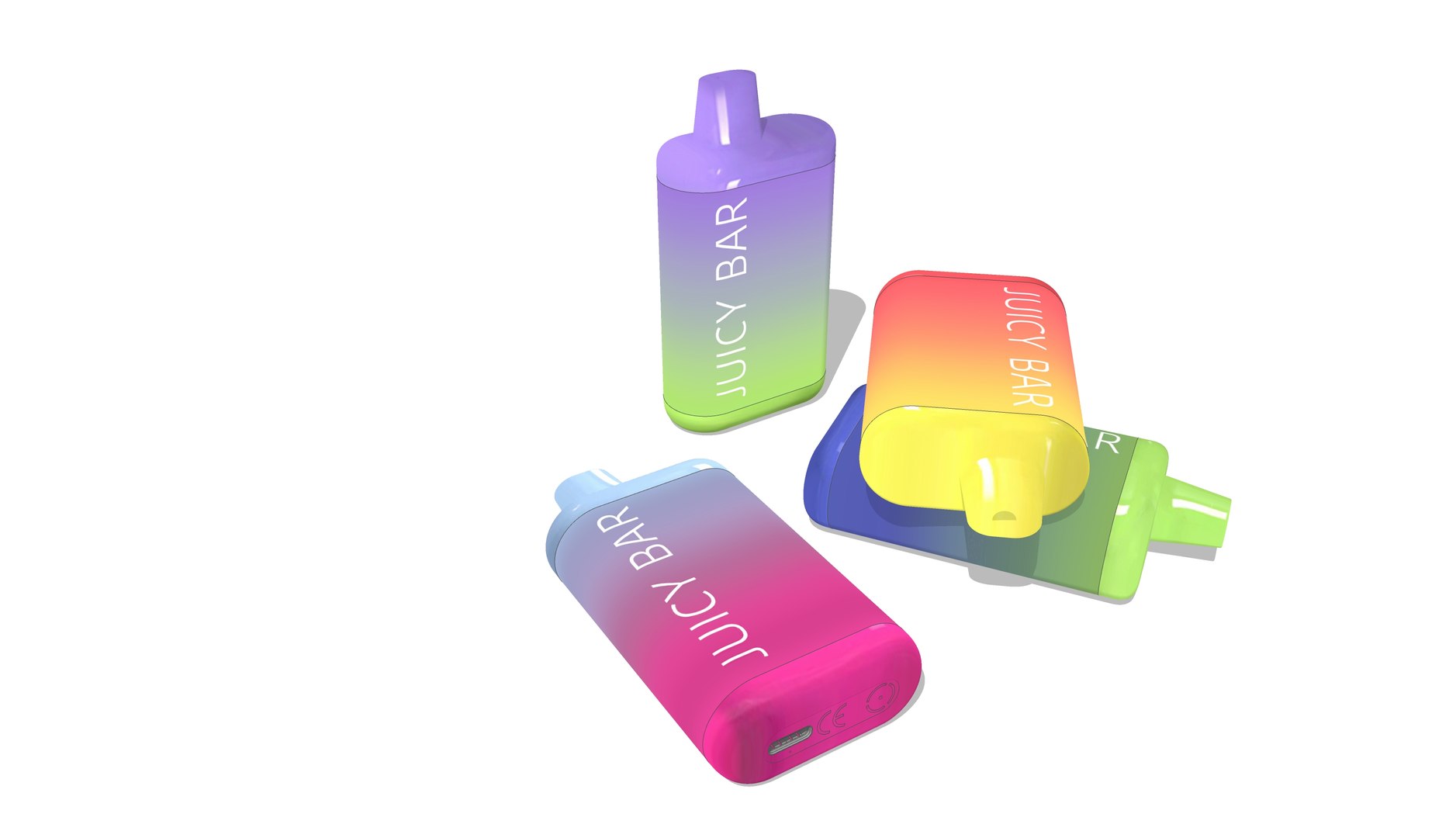 3D Juicy Bar Vapes - TurboSquid 2167202
