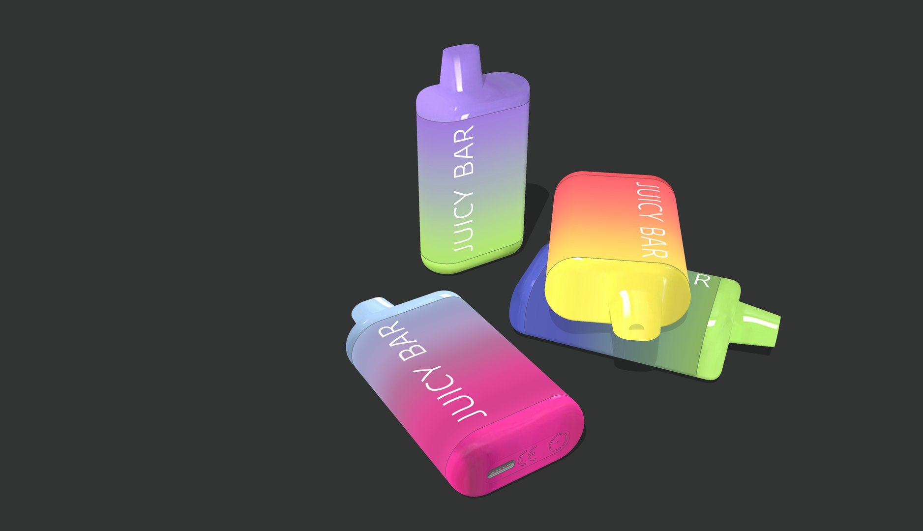 3D Juicy Bar Vapes - TurboSquid 2167202