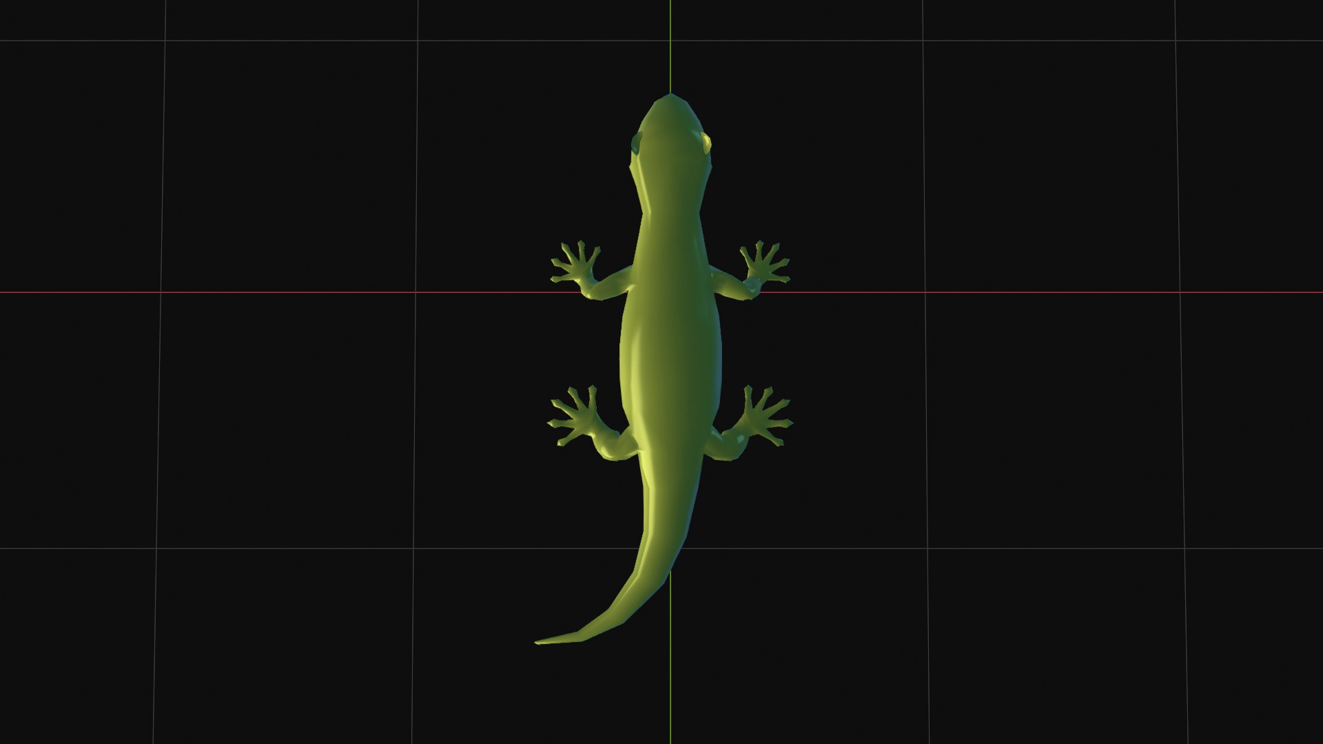 Gecko Low Poly Base Mesh Model - TurboSquid 1823514