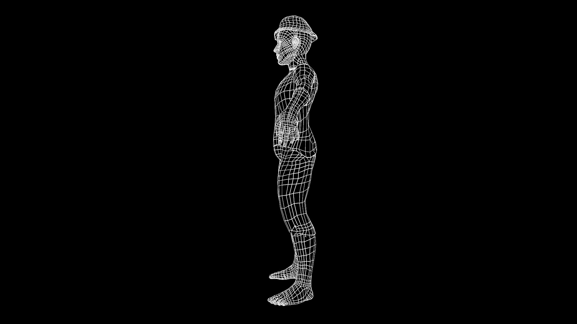 3D poor blind boy model - TurboSquid 1599138