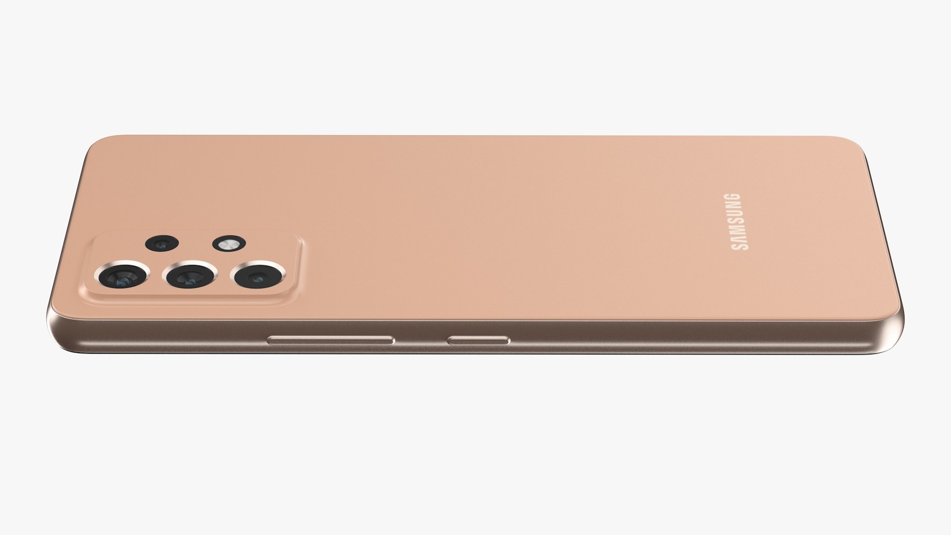 Samsung Galaxy A53 Orange 3D Model - TurboSquid 1871349