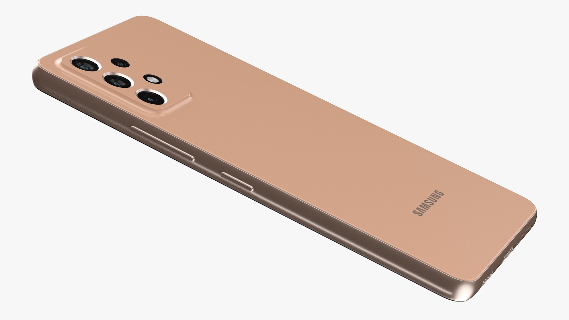 Samsung Galaxy A53 Orange 3D model - TurboSquid 1871349
