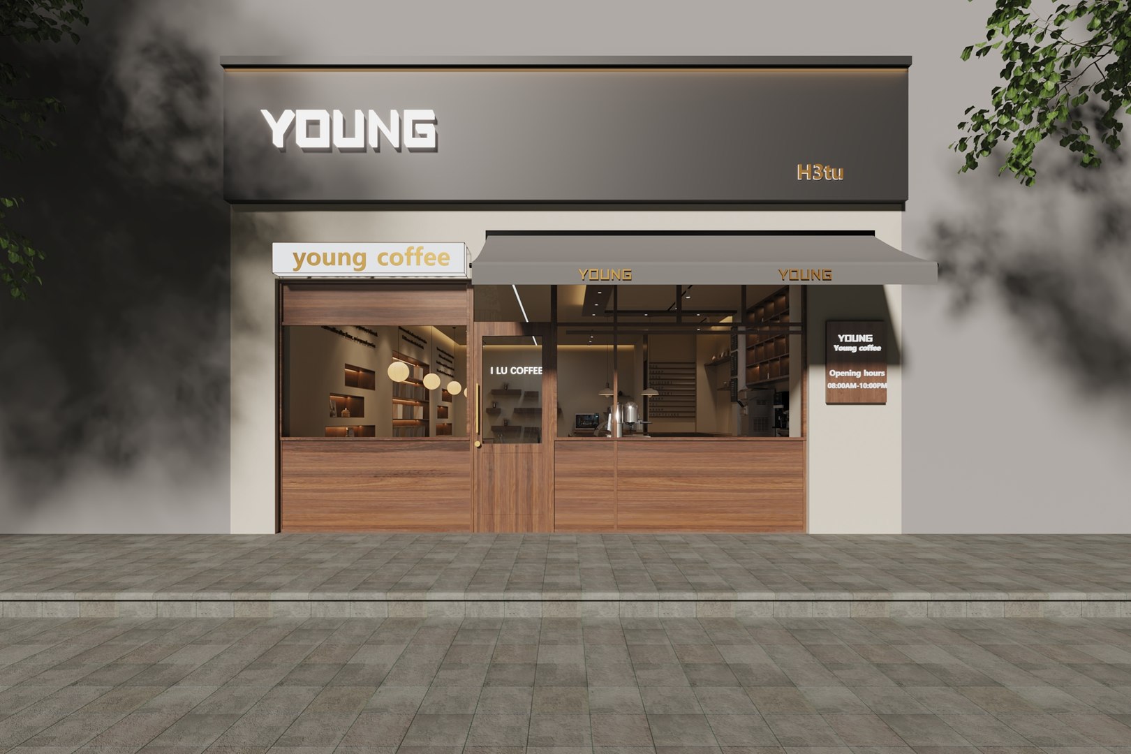 3D Bakery And Coffee Shop Interior - TurboSquid 2195405