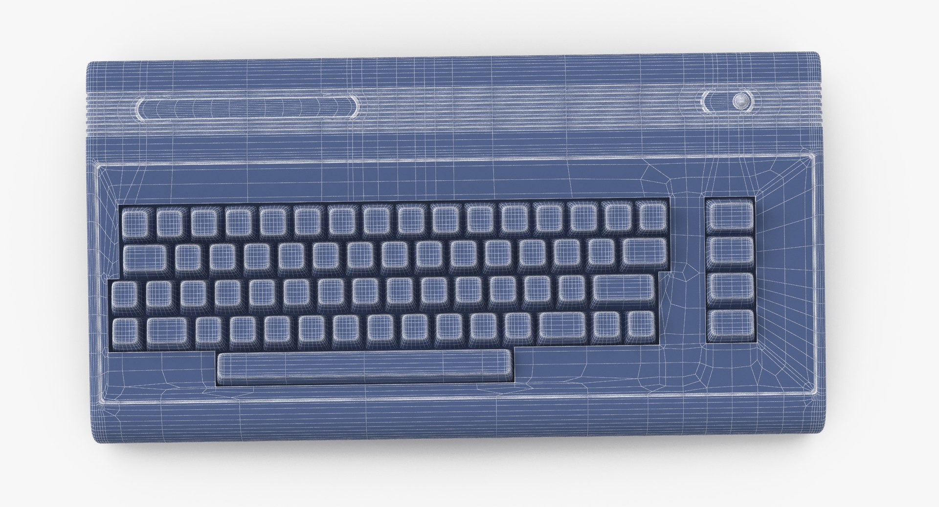 3d Commodore 64 Keyboard