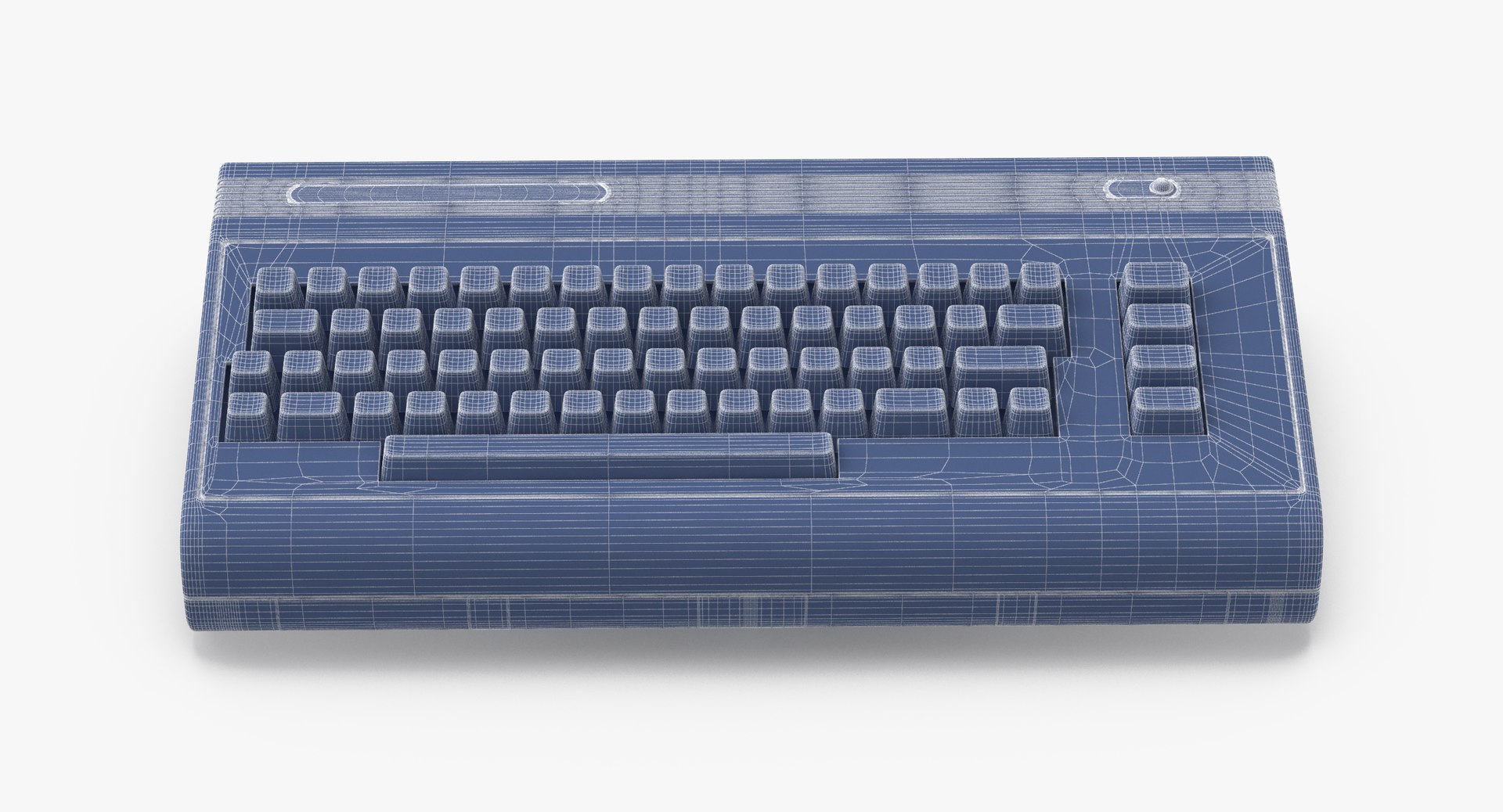 3d Commodore 64 Keyboard