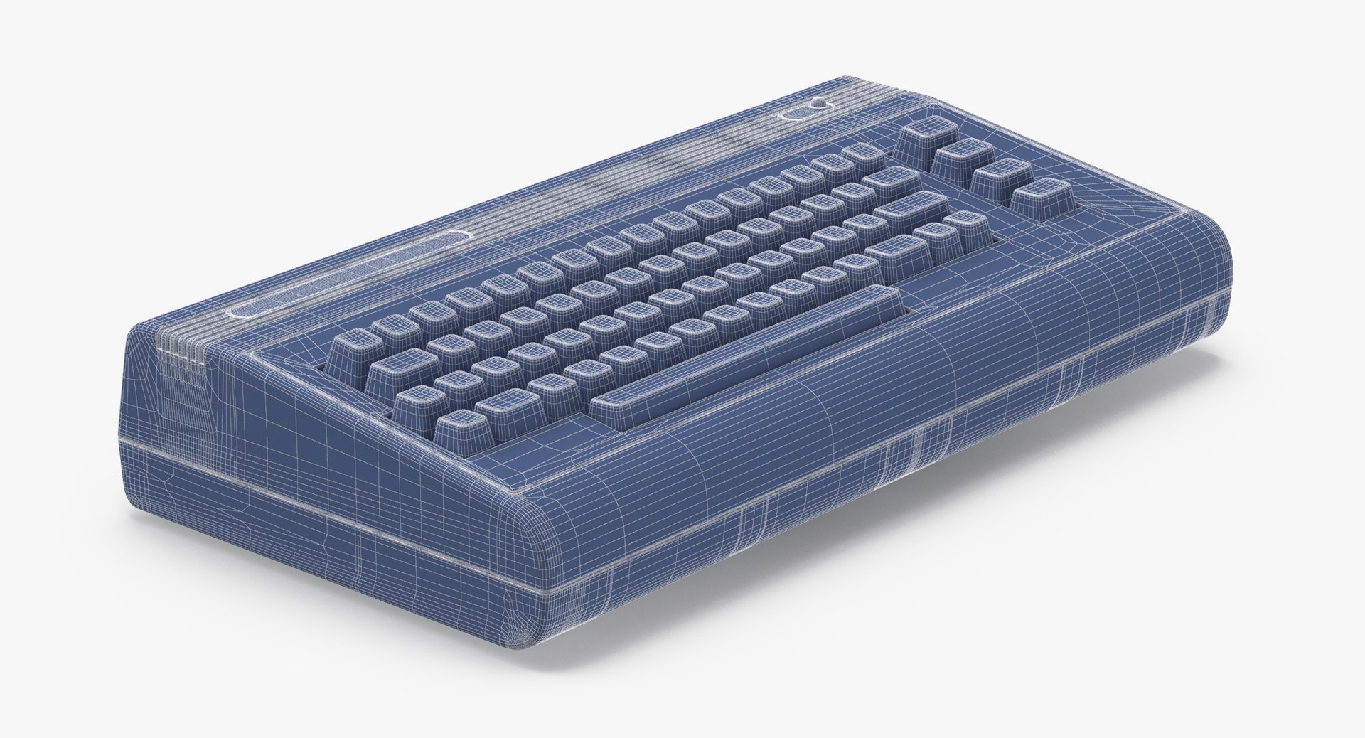 3d Commodore 64 Keyboard