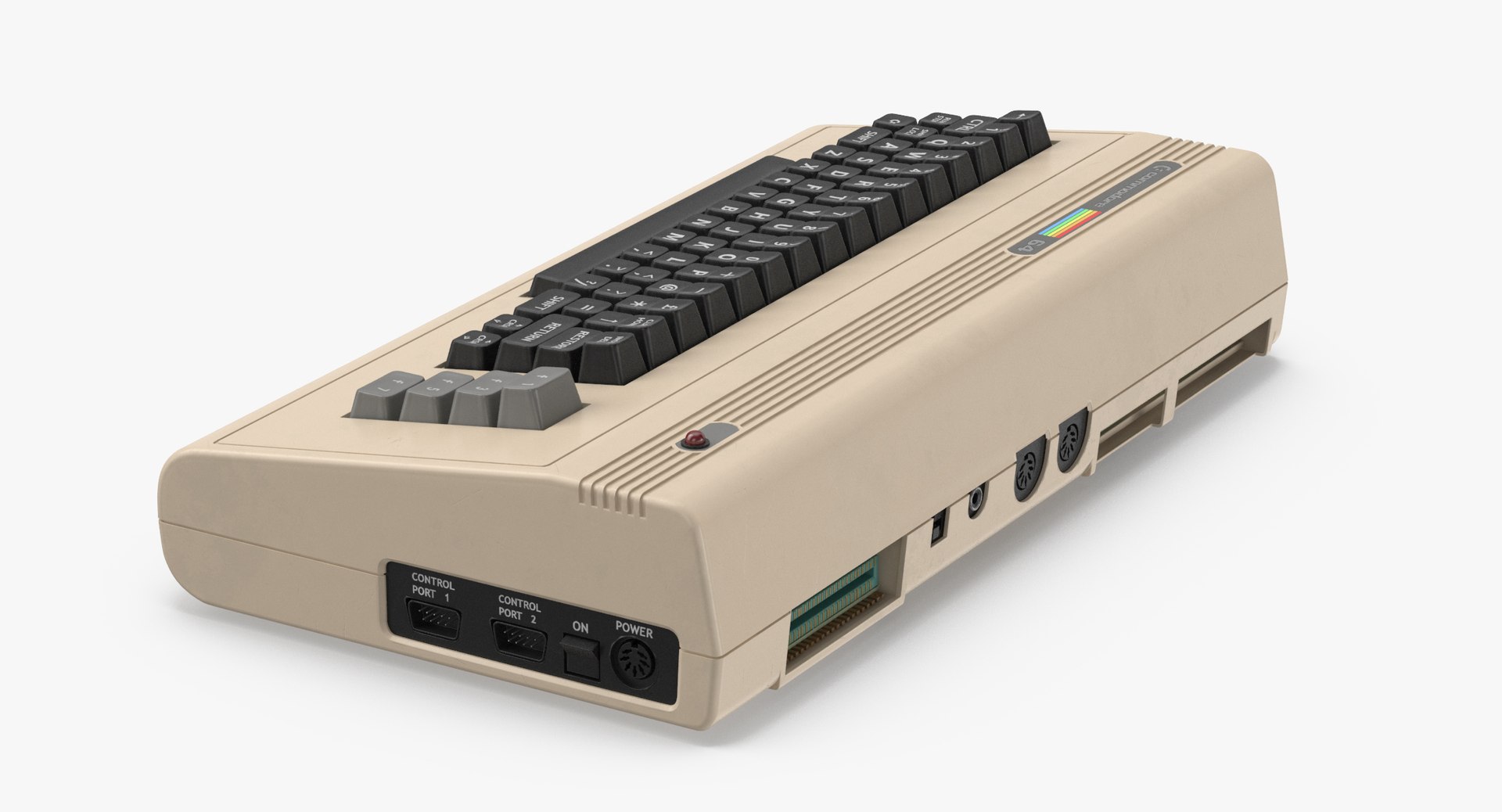 3d Commodore 64 Keyboard
