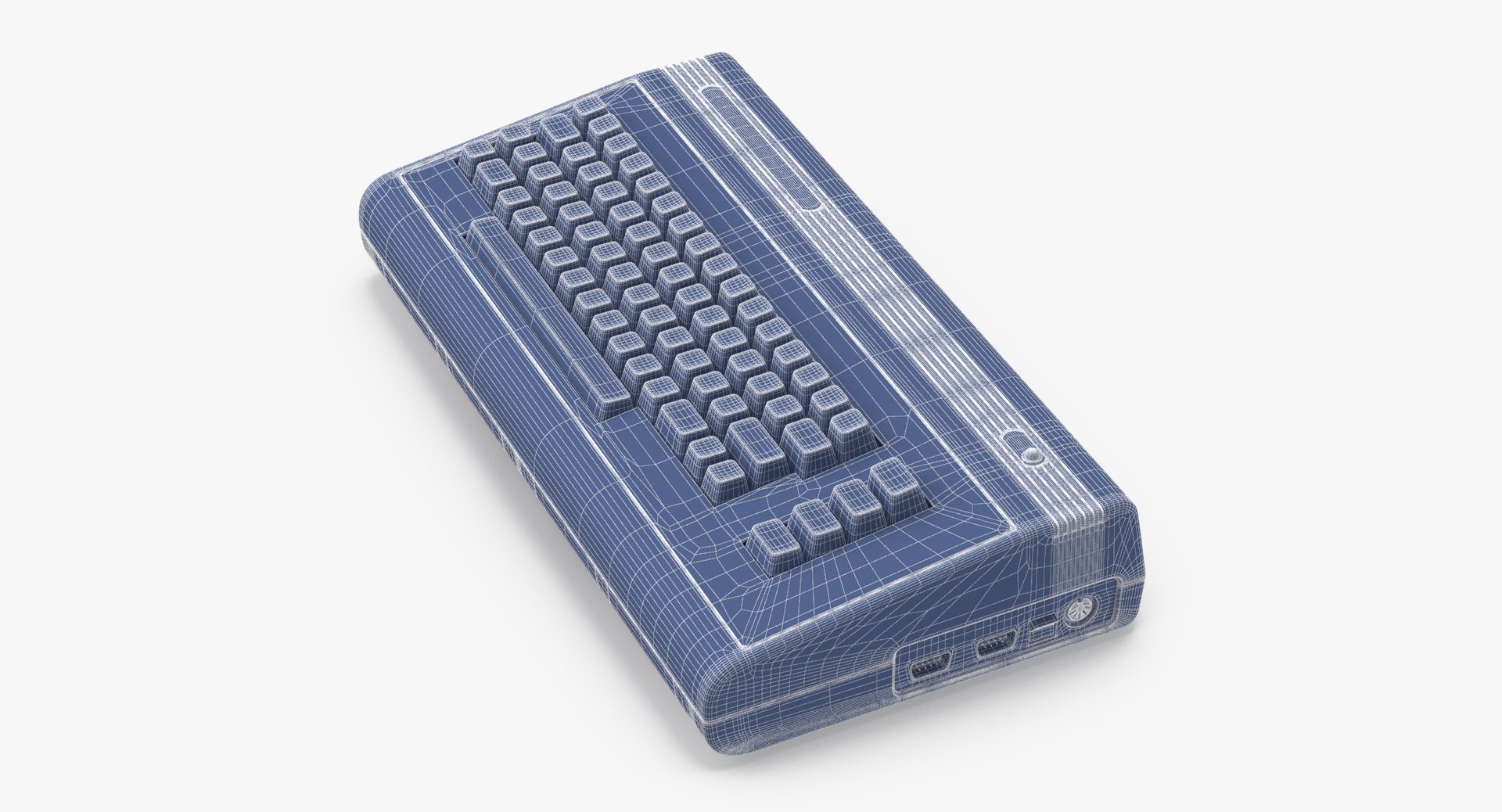 3d Commodore 64 Keyboard
