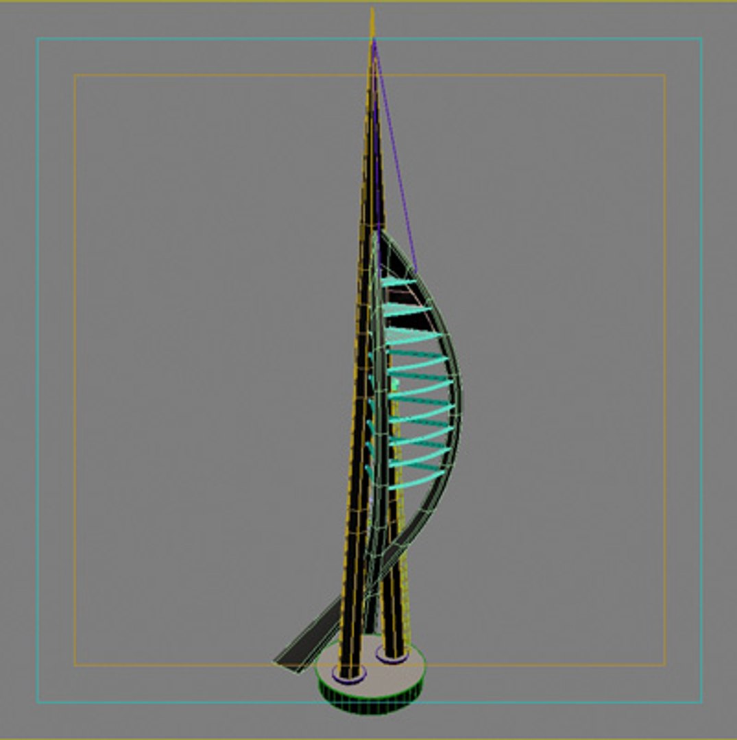 3d Model Spinnaker Tower