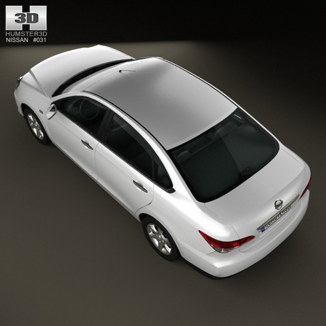 nissan almera g11 3d 3ds