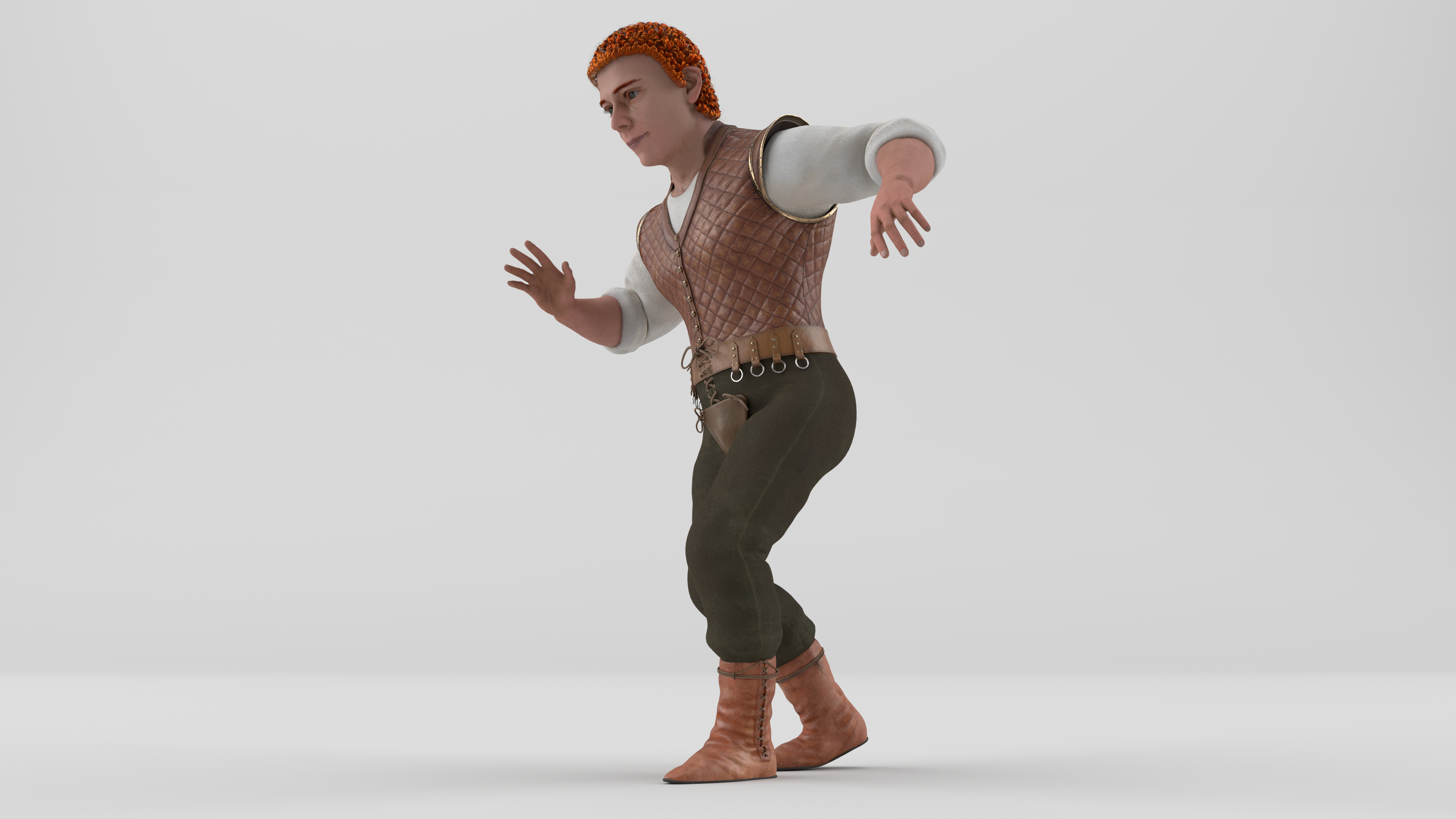 3D Halfling the Peasant - TurboSquid 1837031
