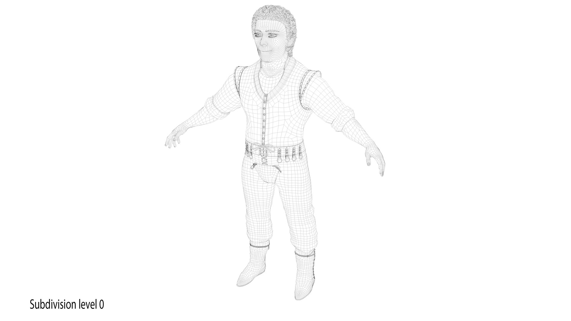 3D Halfling The Peasant - TurboSquid 1837031