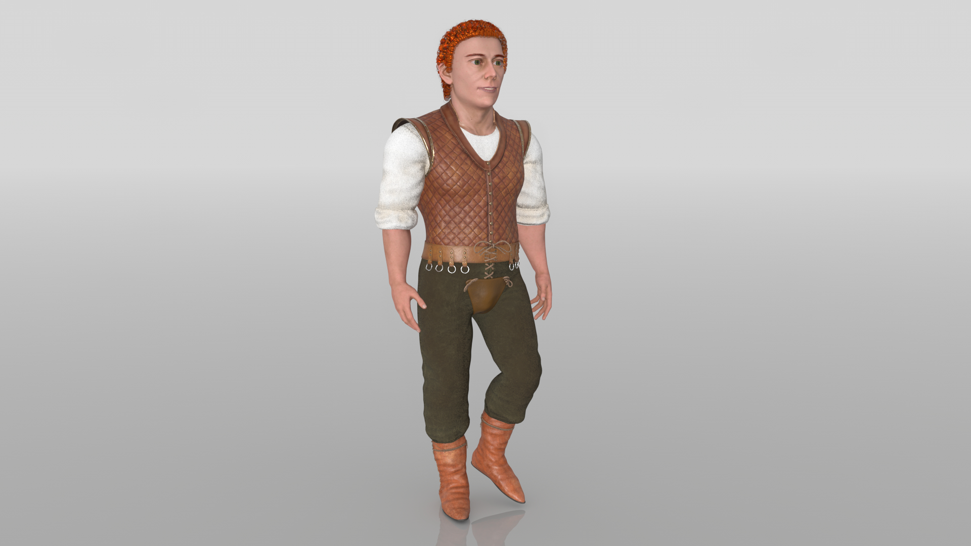 3D Halfling The Peasant - TurboSquid 1837031