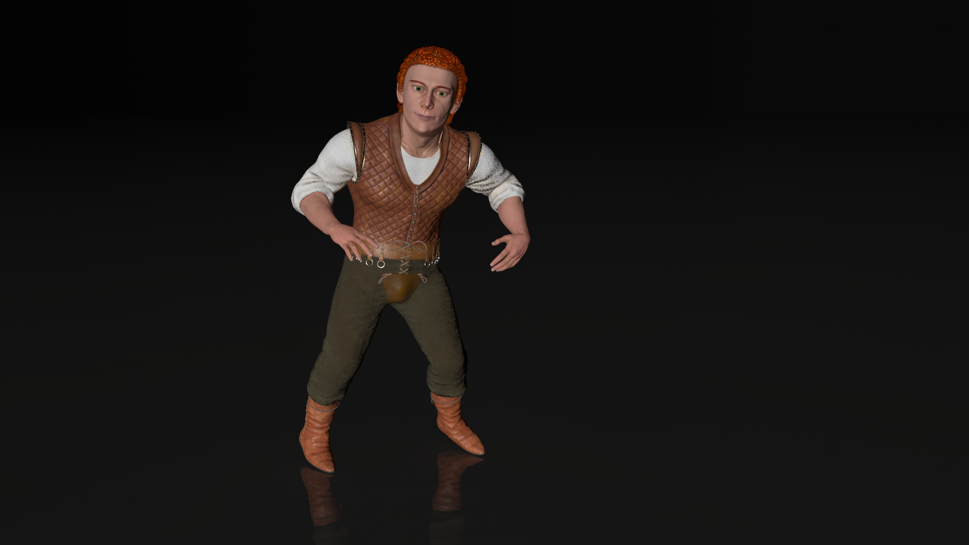3D Halfling The Peasant - TurboSquid 1837031