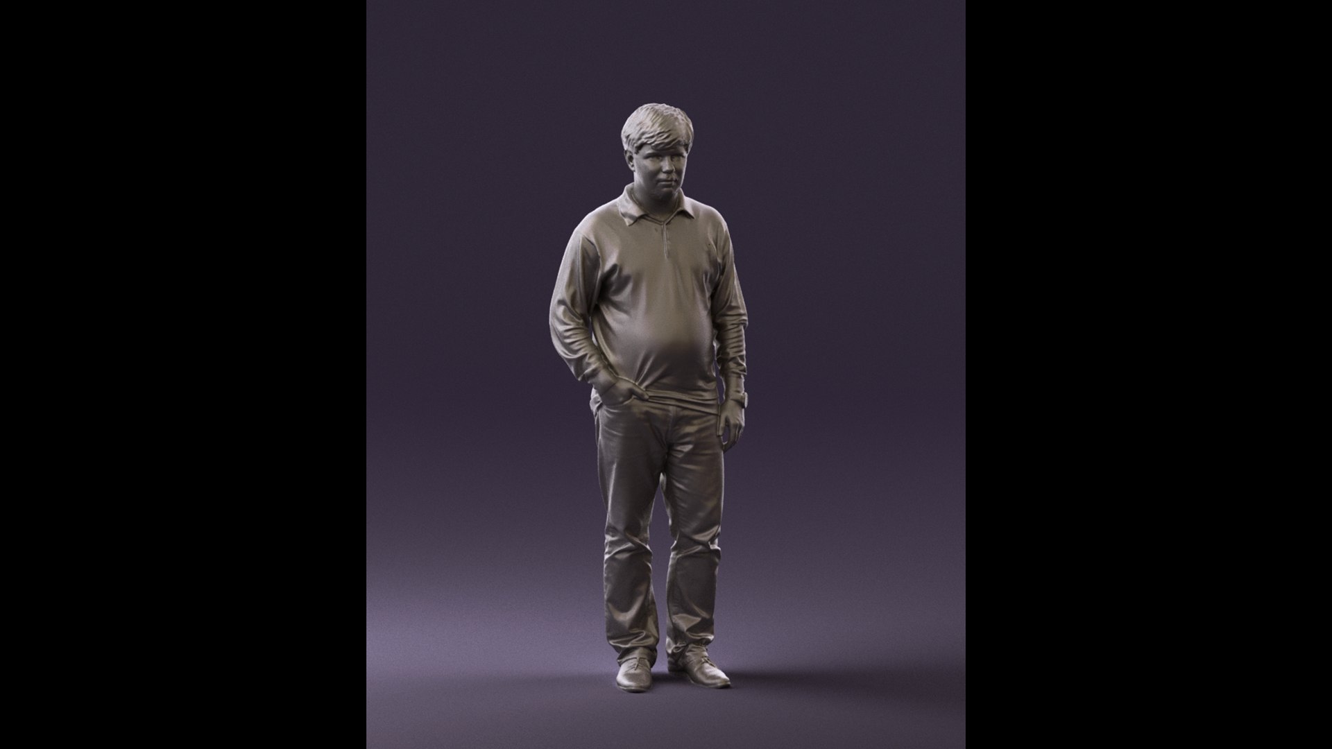 Scanned realistic human 3D model - TurboSquid 1702401