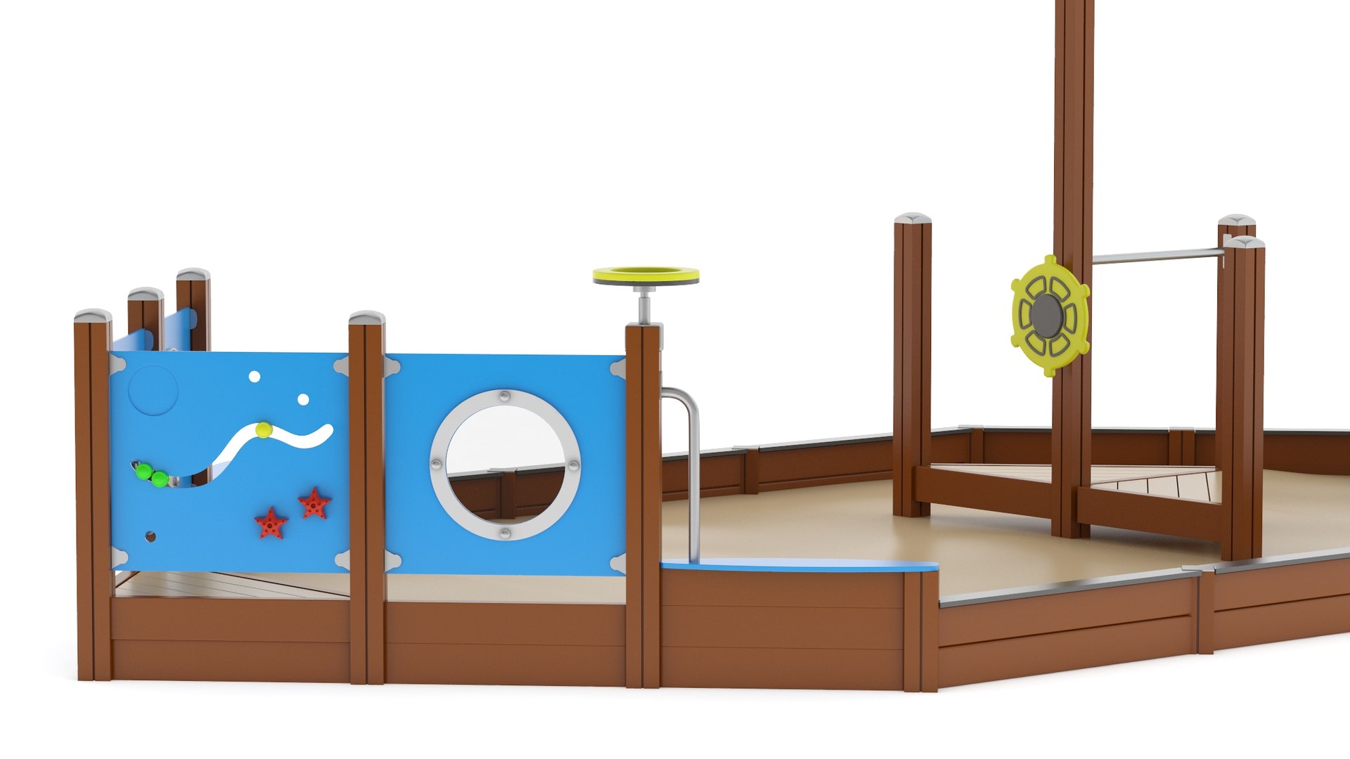 Lappset Sandbox Boat 3D Model - TurboSquid 1785744