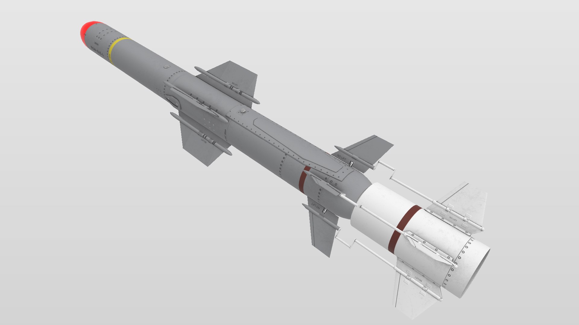 3D MK 141 Launcher And RGM 84 - TurboSquid 1975802