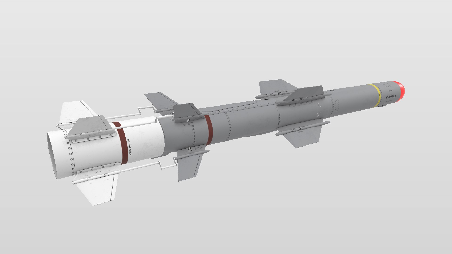 3D MK 141 Launcher And RGM 84 - TurboSquid 1975802